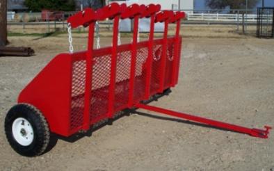 Goat Chariots and Fitting Stands on Wheels